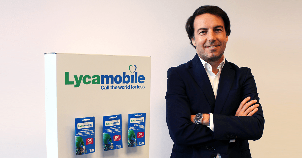 Lycamobile com SIM que oferece um Mundo Sem Fronteiras