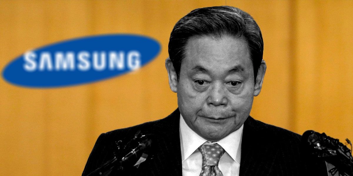 Presidente da Samsung morre aos 78 anos. Adeus ao criador do império