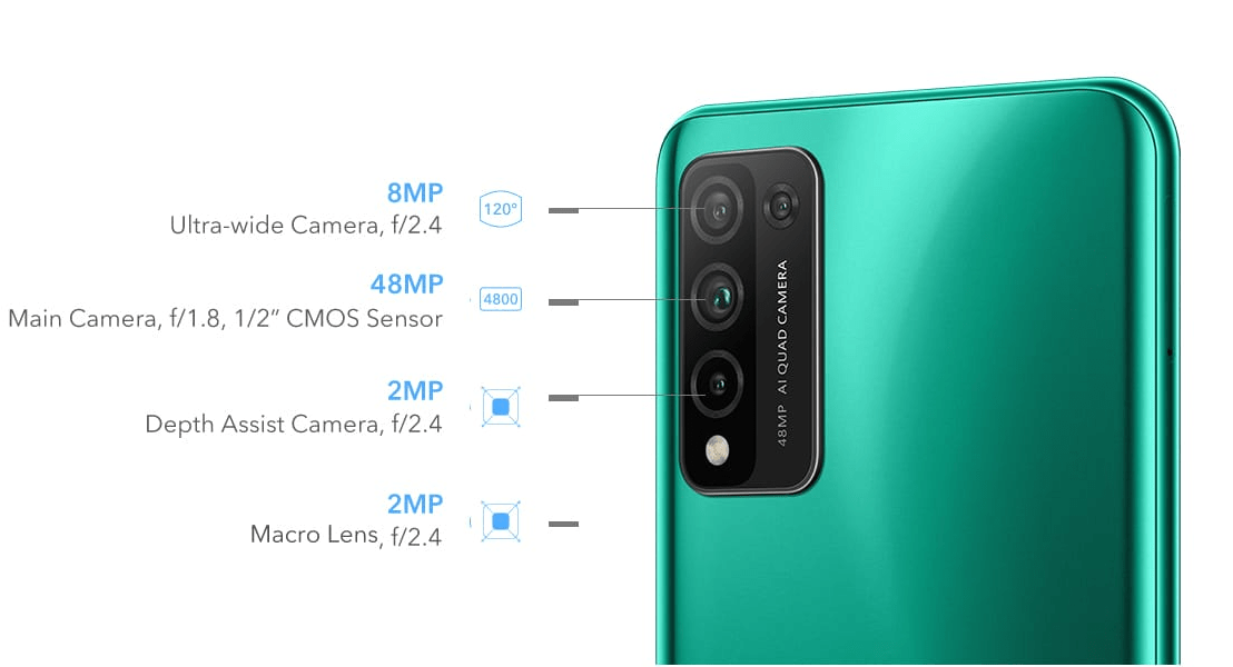 Huawei Honor X10 Lite foi oficializado e chega com preço tentador