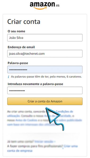 Como comprar na Amazon Espanha a partir de Portugal