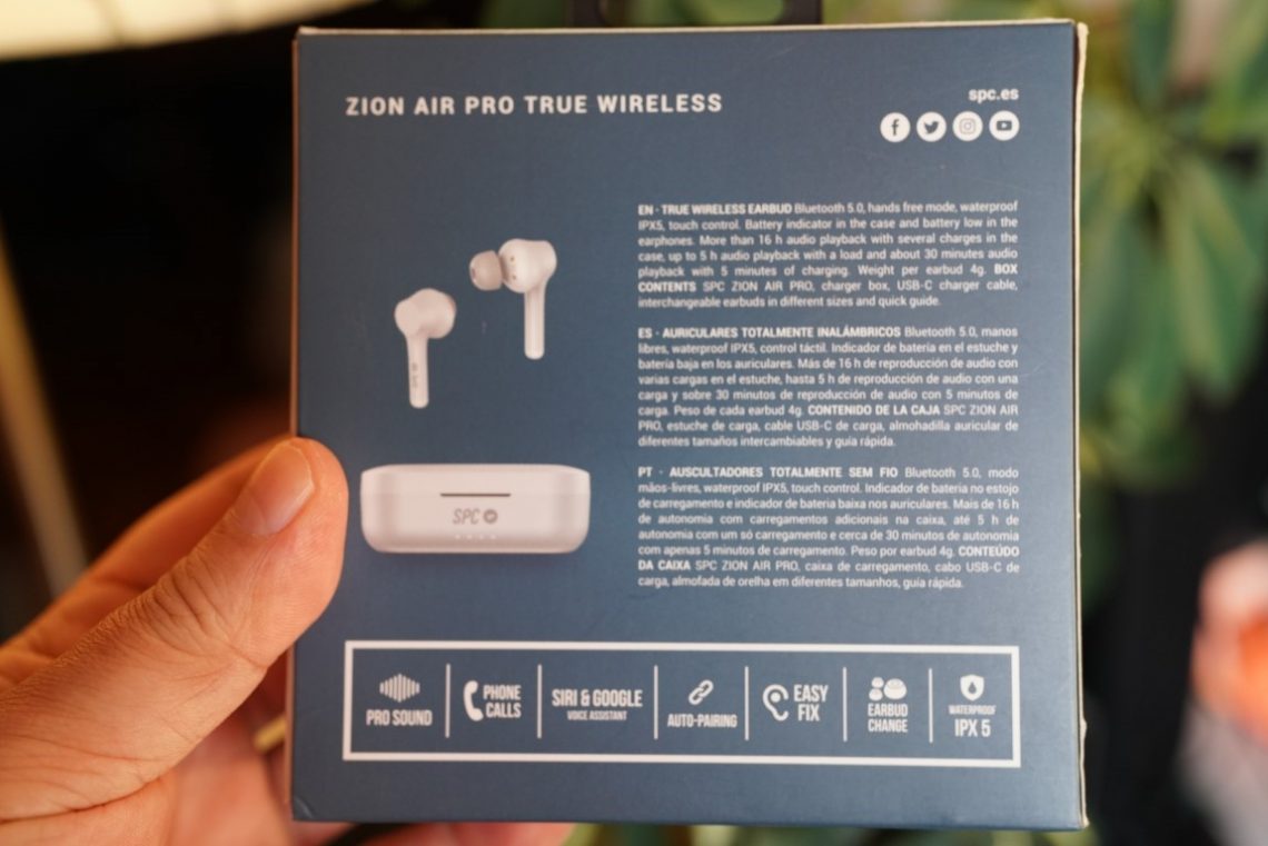 SPC Zion Air Pro Review: auriculares sem fios que surpreendem