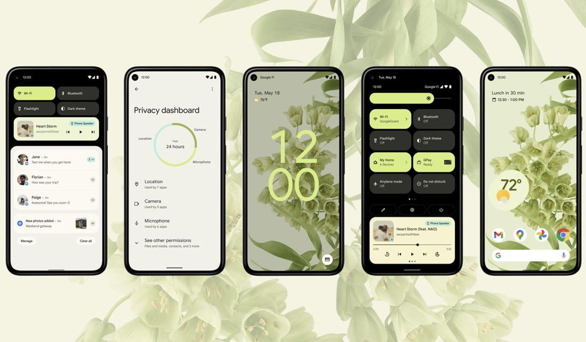 Android 12 aposta forte na privacidade, segurança e personalização