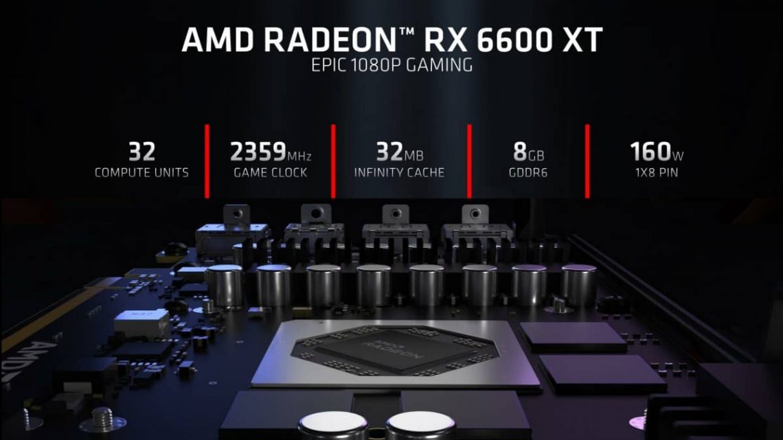 AMD Radeon RX 6600 XT é oficial e vem desafiar a Nvidia RTX 3060