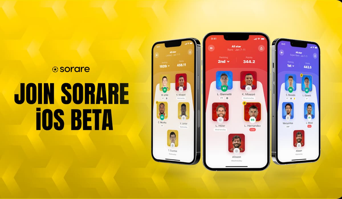Sorare confirma App para iOS e Android: um sonho!