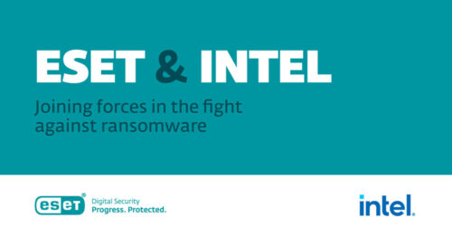 ESET e Intel unem forças para proteção contra ransomware