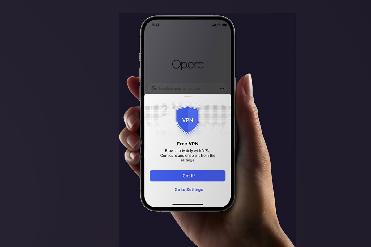 Novo Opera para iOS integra VPN gratuita