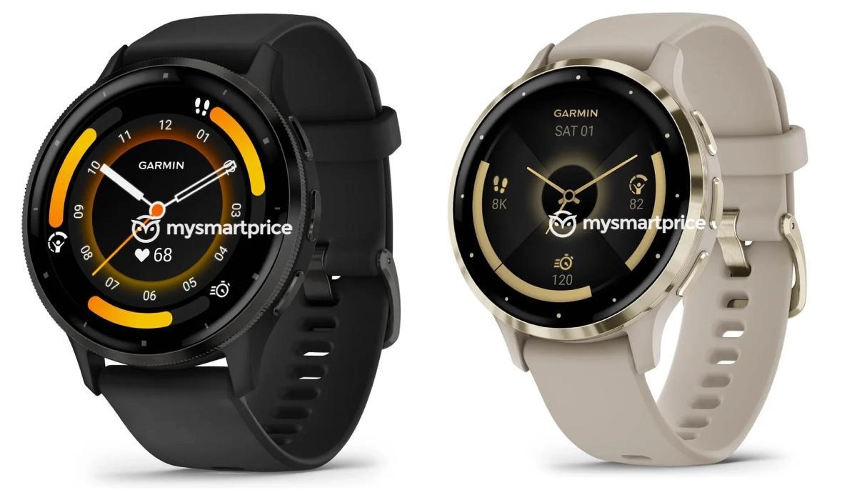 Primeiras imagens dos novos Garmin Venu 3 e Venu 3s já circulam na net