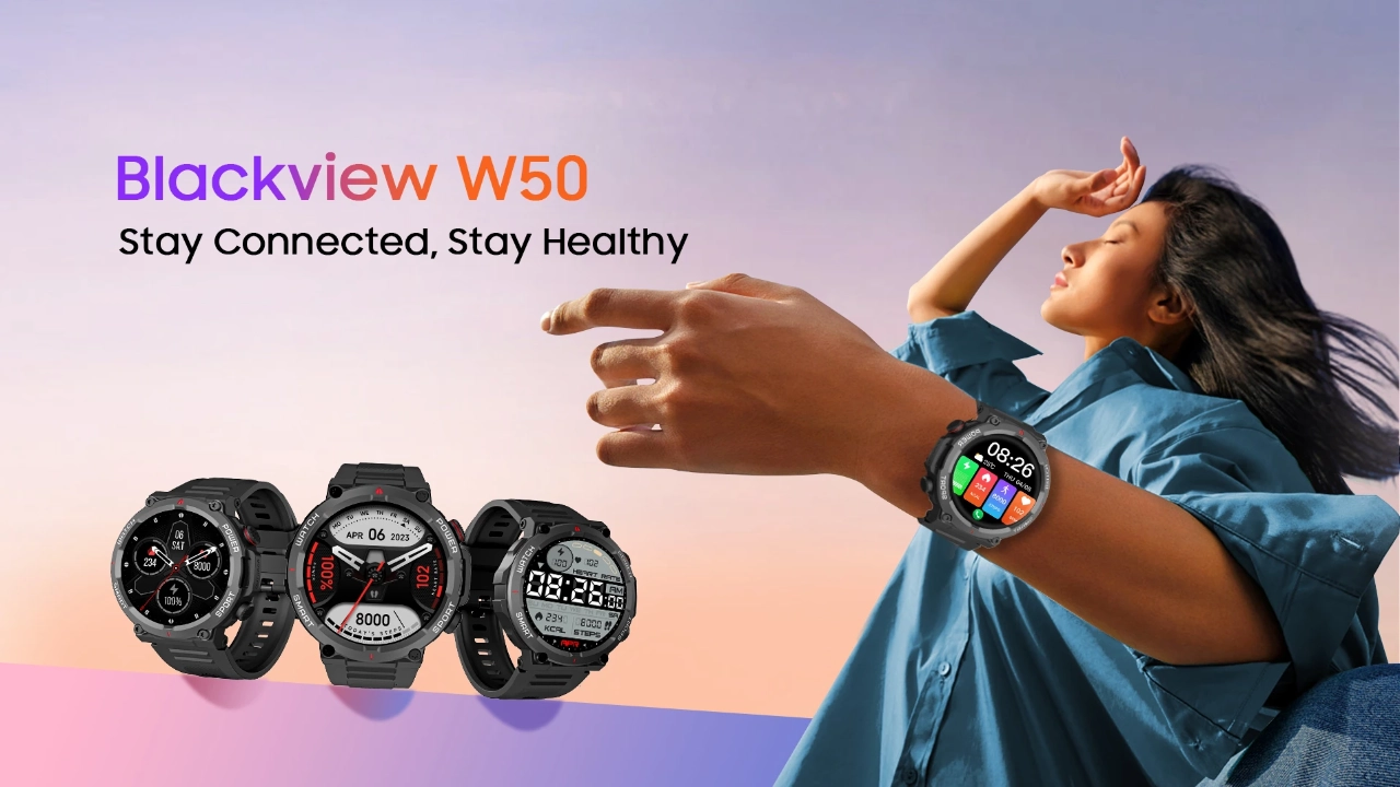 Blackview W50: o smartwatch que não podes perder por menos de 40 euros