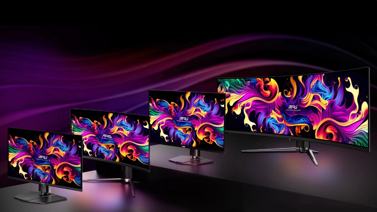 MSI revela novos monitores gaming com painéis QD-OLED de última geração ...