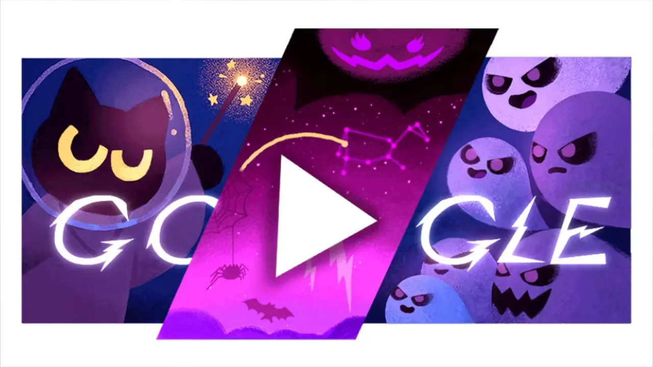 Google lança novo jogo de Halloween com o adorável gato Momo