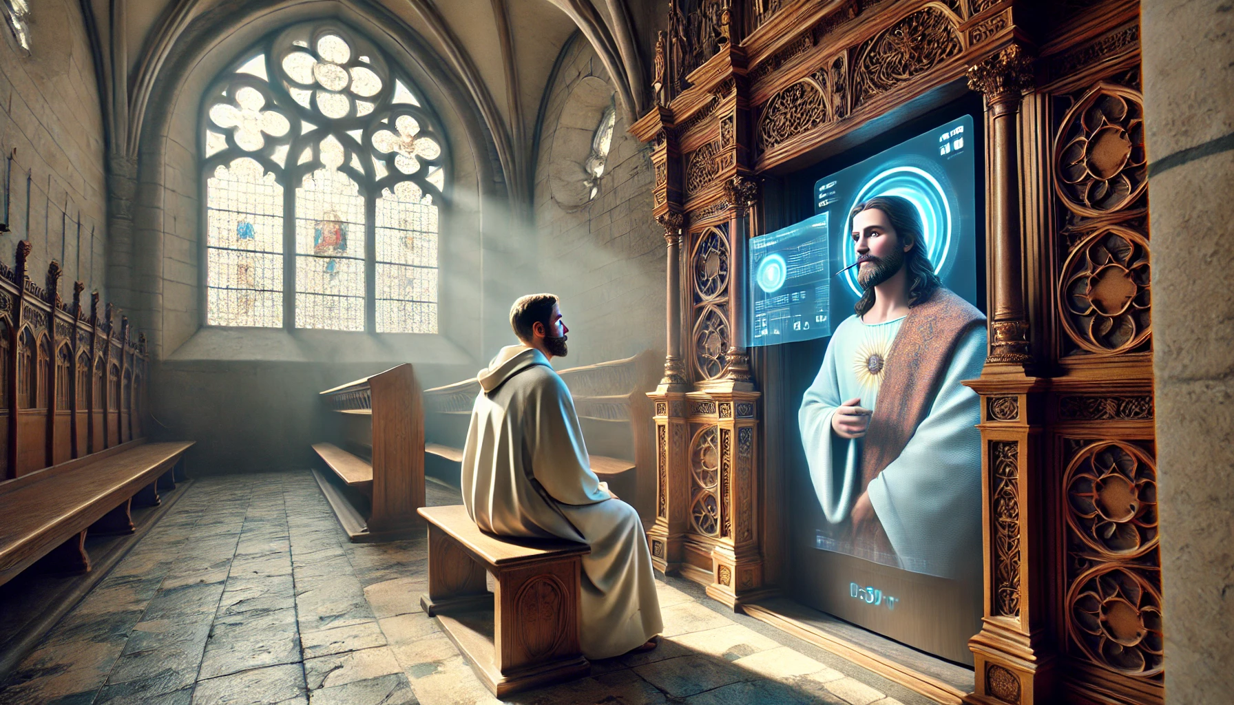 IA de Jesus substitui padre em confessionário suíço