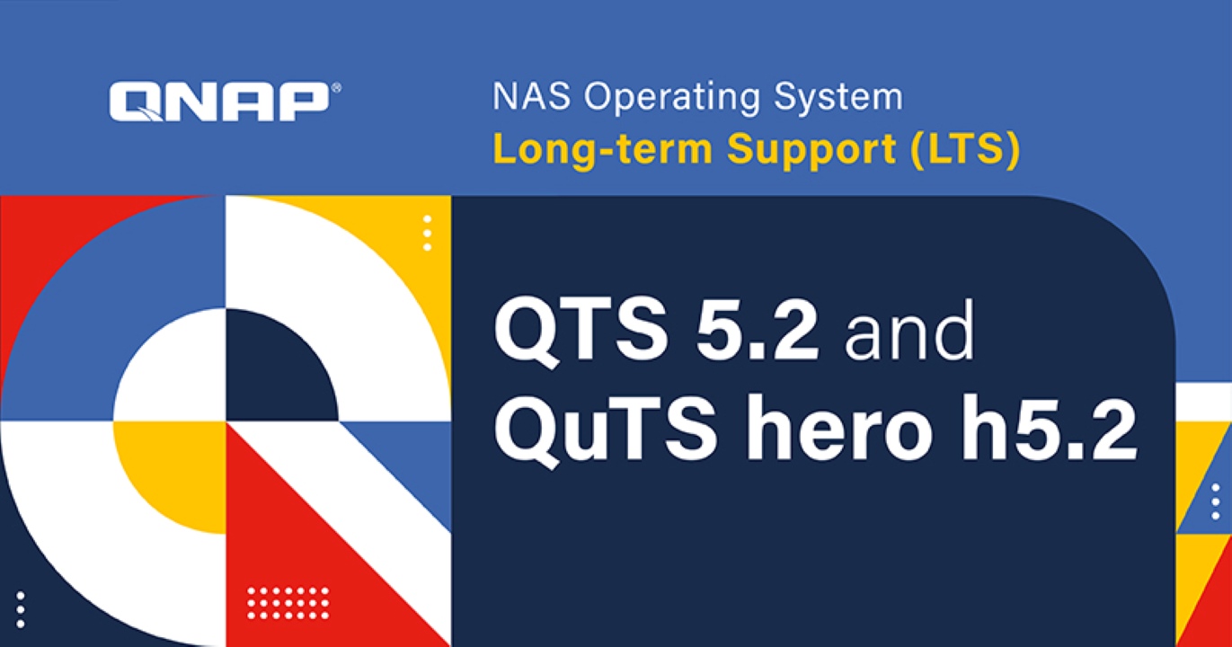 QNAP estende suporte para QTS 5.2 e QuTS hero h5.2 até 2029