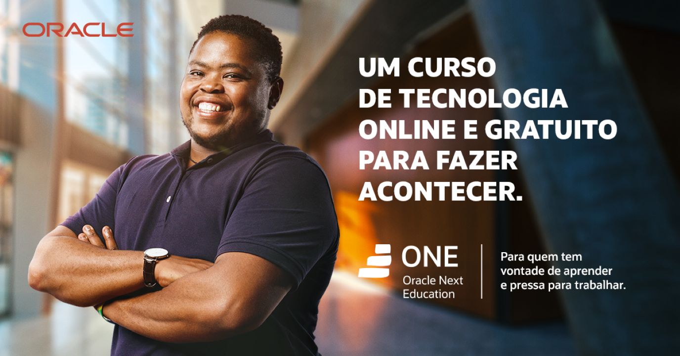 Oracle ONE: formação gratuita em IA e Cloud