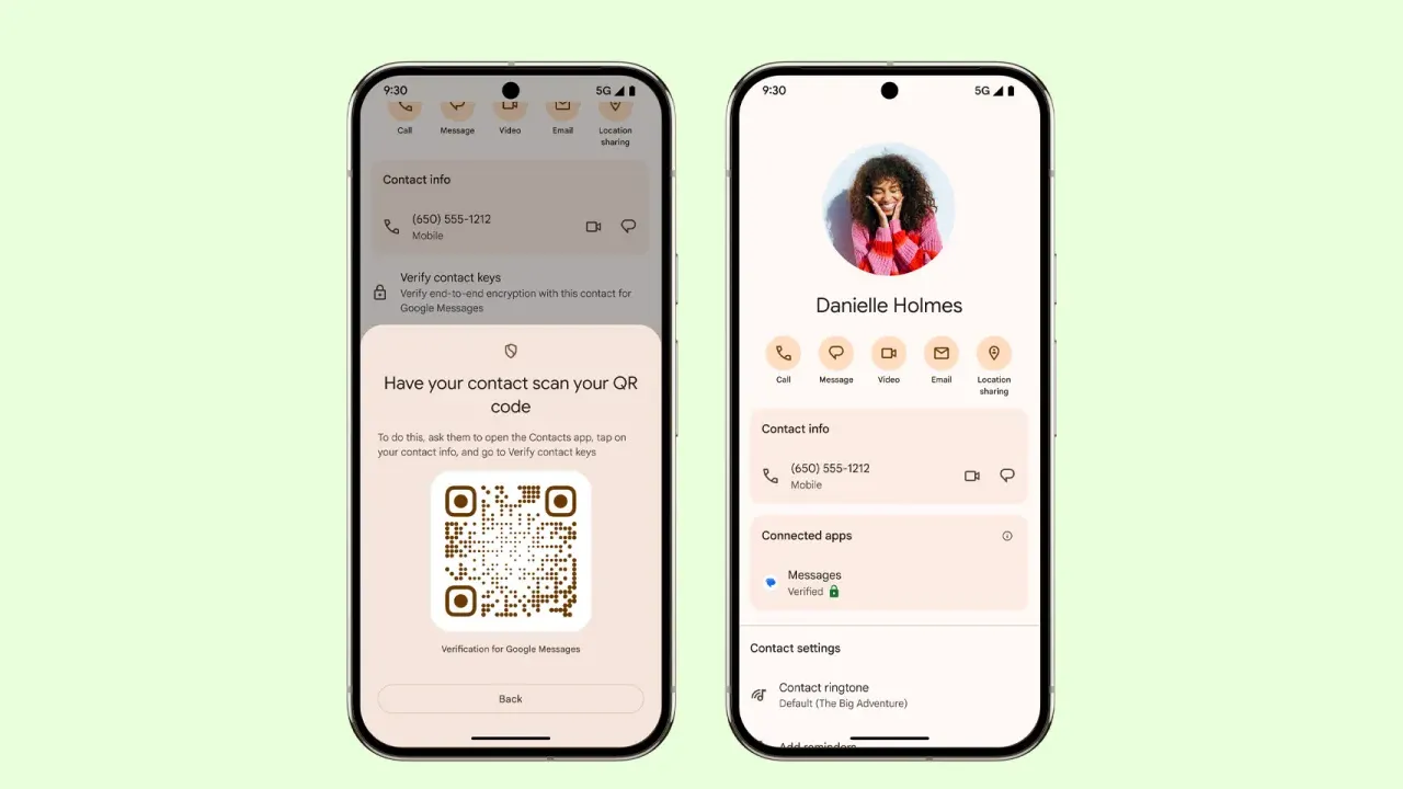 Google Messages tem um novo QR code para saberes com quem falas