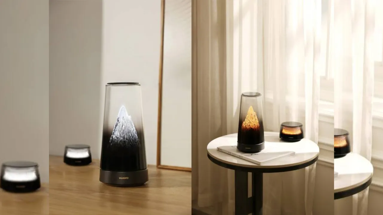 Este router da Huawei parece uma peça de arte para a tua sala