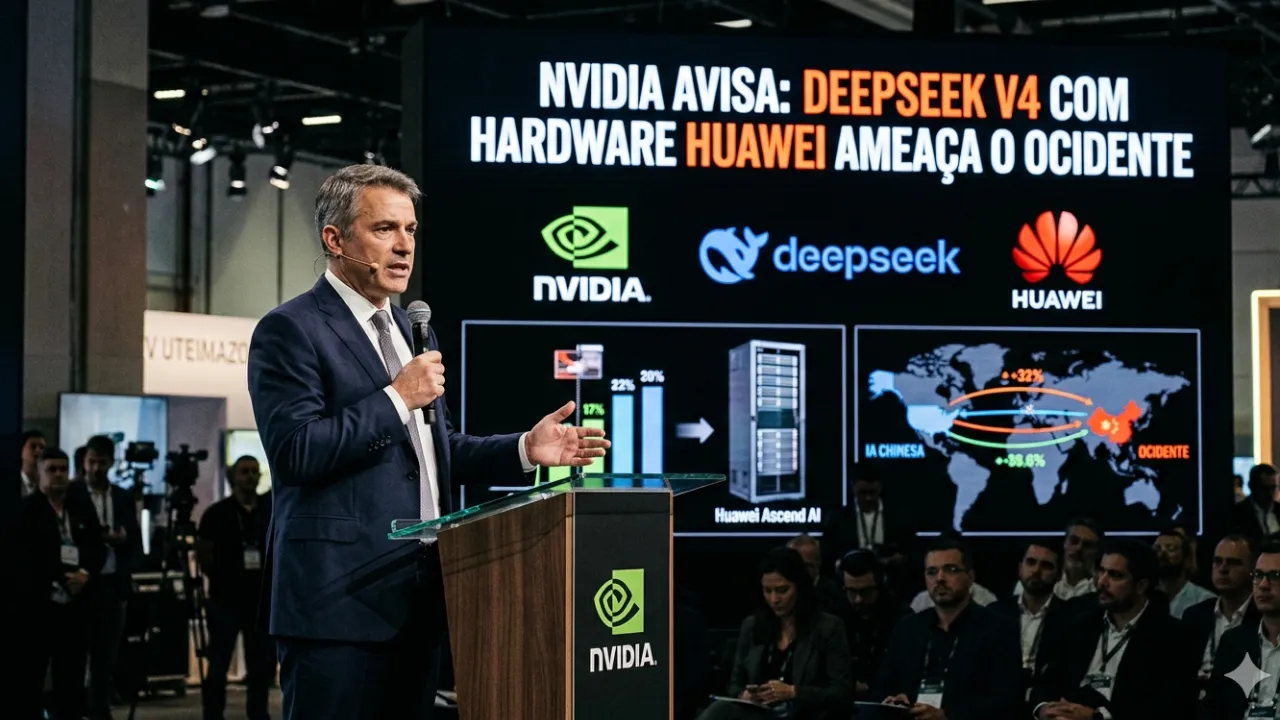 Nvidia avisa: DeepSeek V4 com hardware Huawei ameaça o ocidente